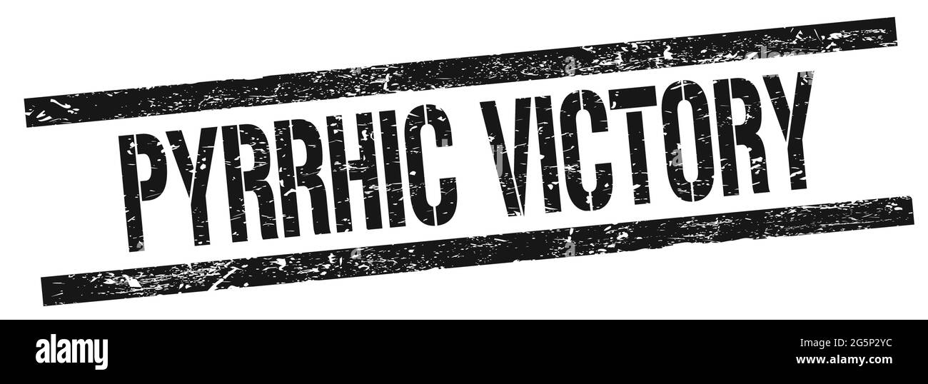 Pyrrhic victory hi-res stock photography and images - Alamy