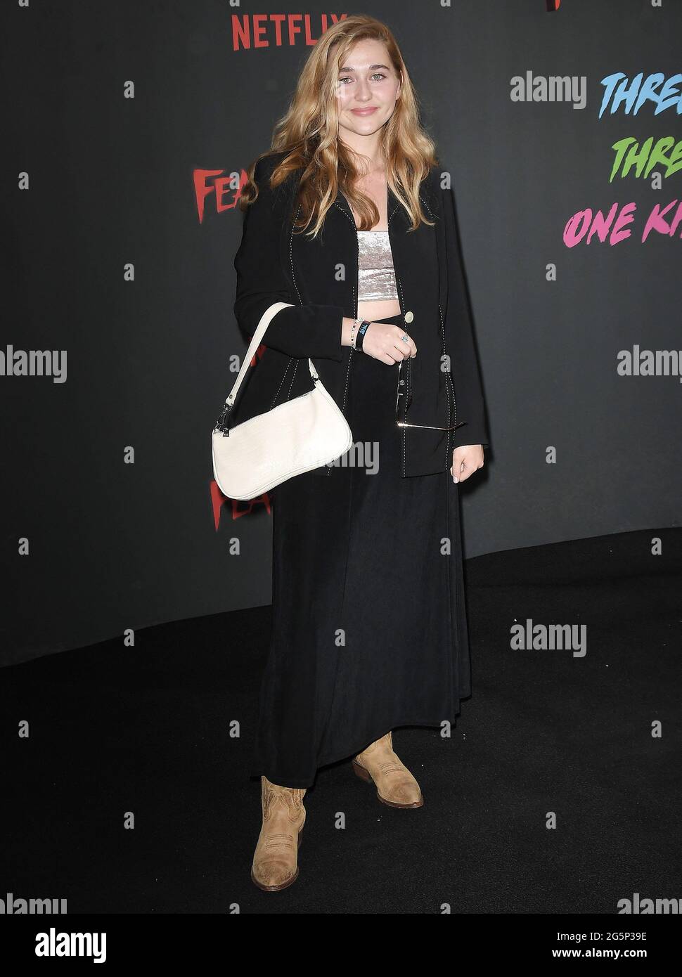 Los Angeles, USA. 28th June, 2021. Jessi Case arrives at the FEAR ...