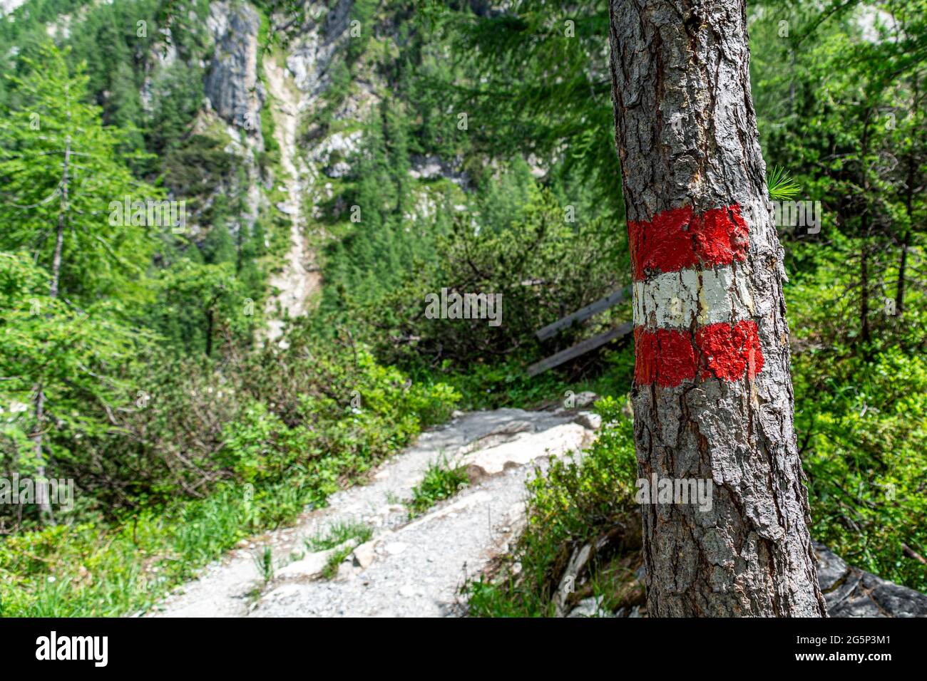 Austrian hiking sign hi-res stock photography and images - Alamy