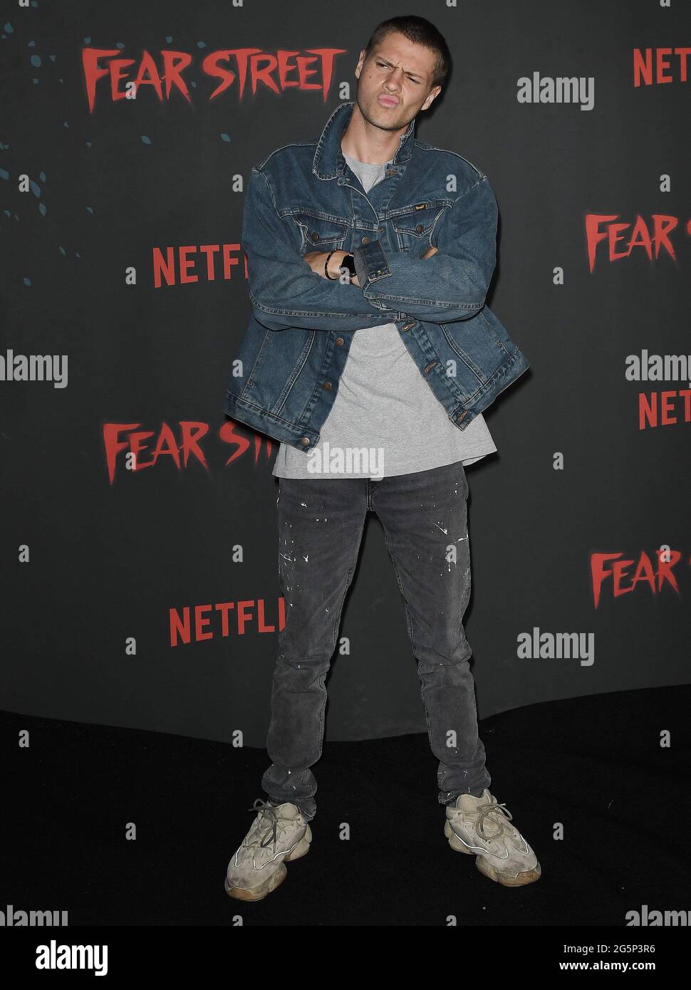 Los Angeles, USA. 28th June, 2021. Jake Norman arrives at the FEAR ...