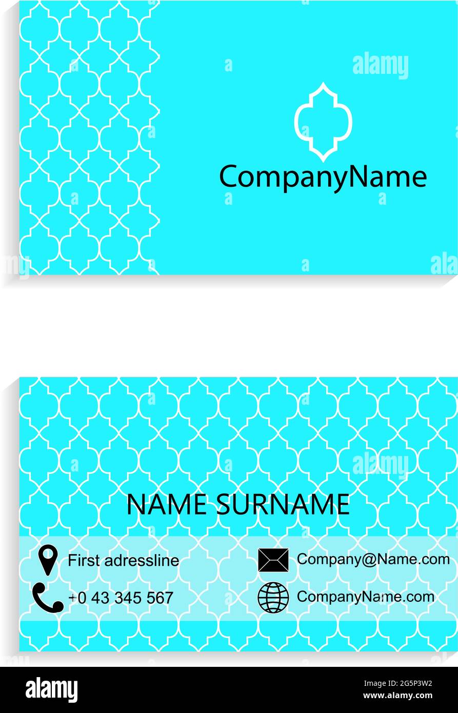 Name card background Stock Vector Images - Alamy