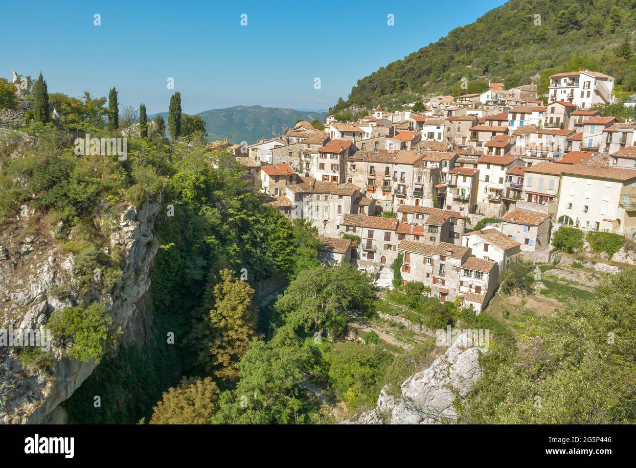 Peille, one of the most beautiful hilltop villages on the Côte d'Azur ...