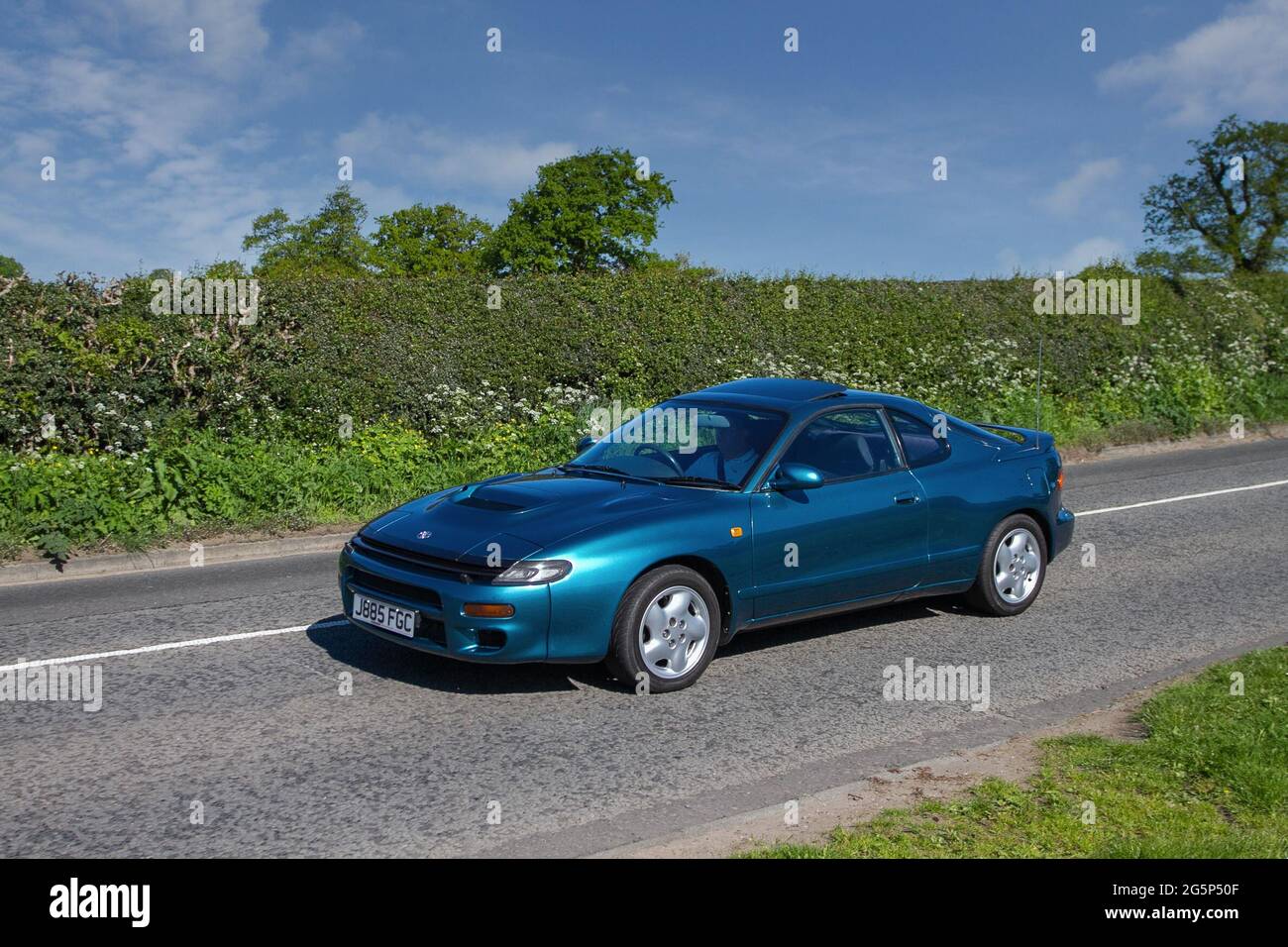 1992 90s nineties Toyota T-Bar Turquoise 5 speed manual, 1998 cc petrol ...