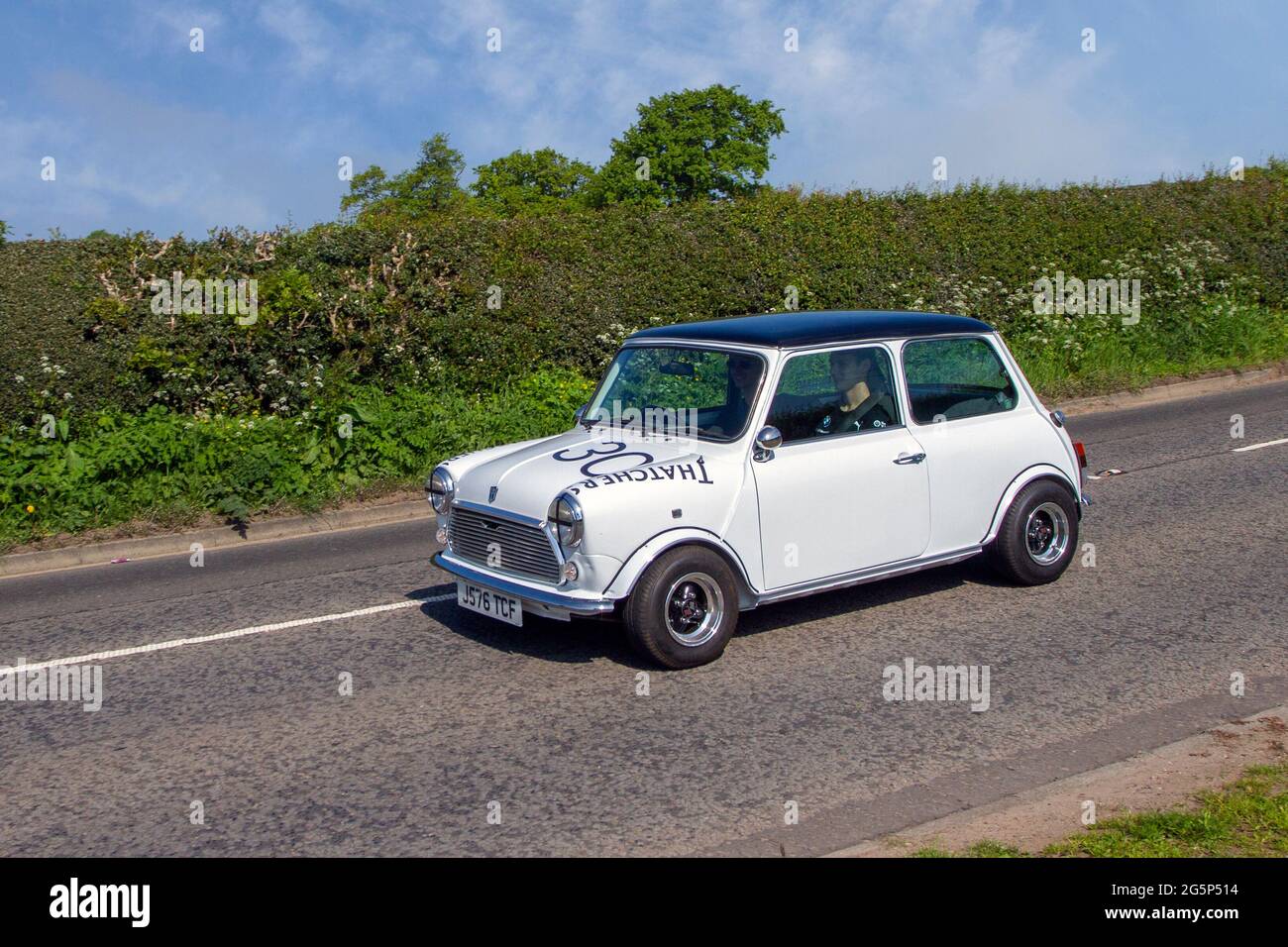 1991 90s white Rover City E, 998cc petrol 2dr two door, en-route to ...