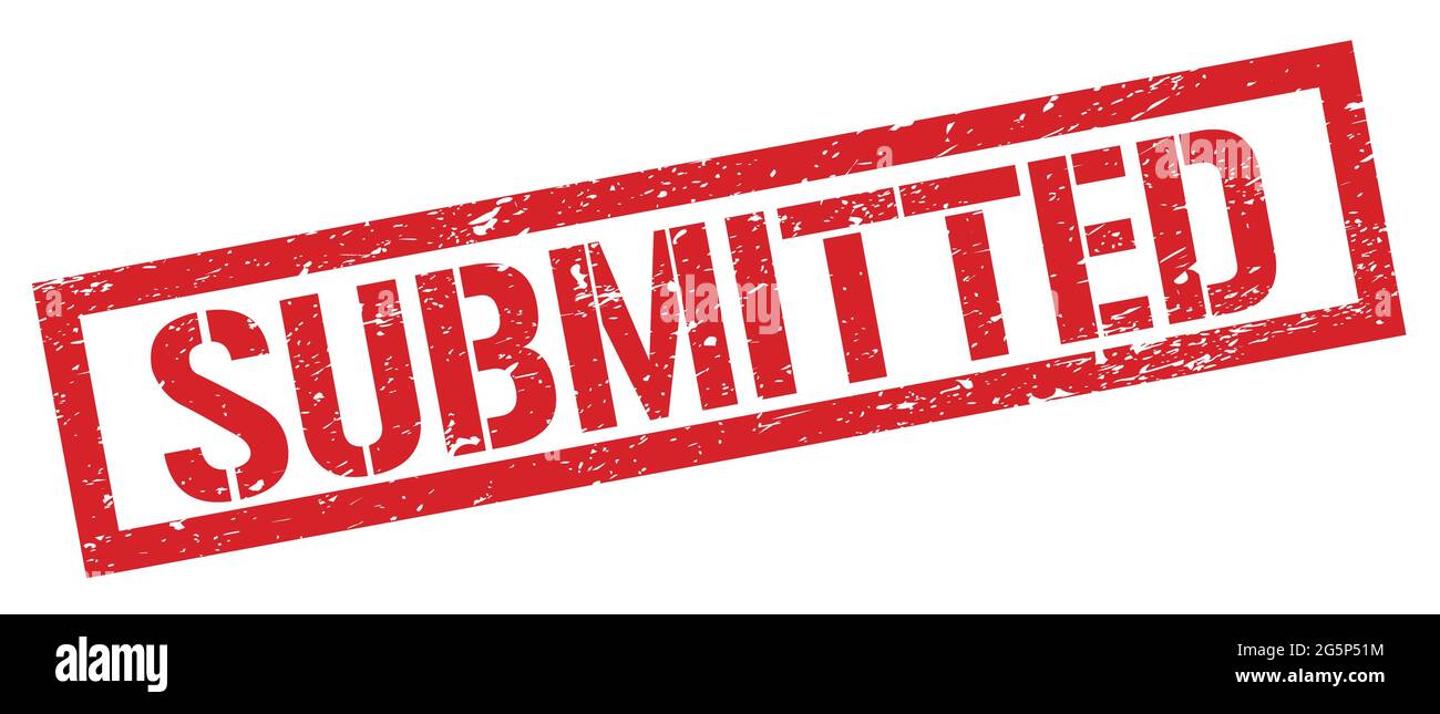 Submitted stamp hi-res stock photography and images - Alamy