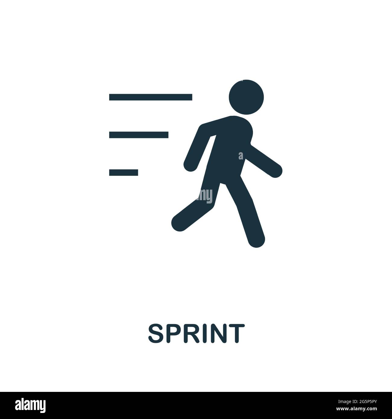 Sprint Run Icon