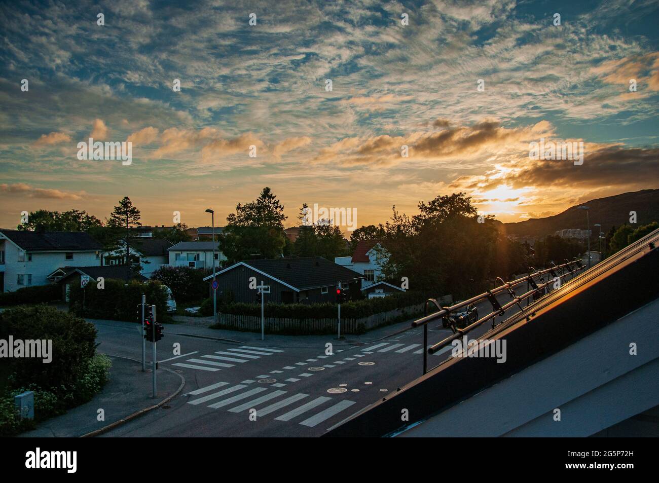 Intersection landscape hi-res stock photography and images - Alamy