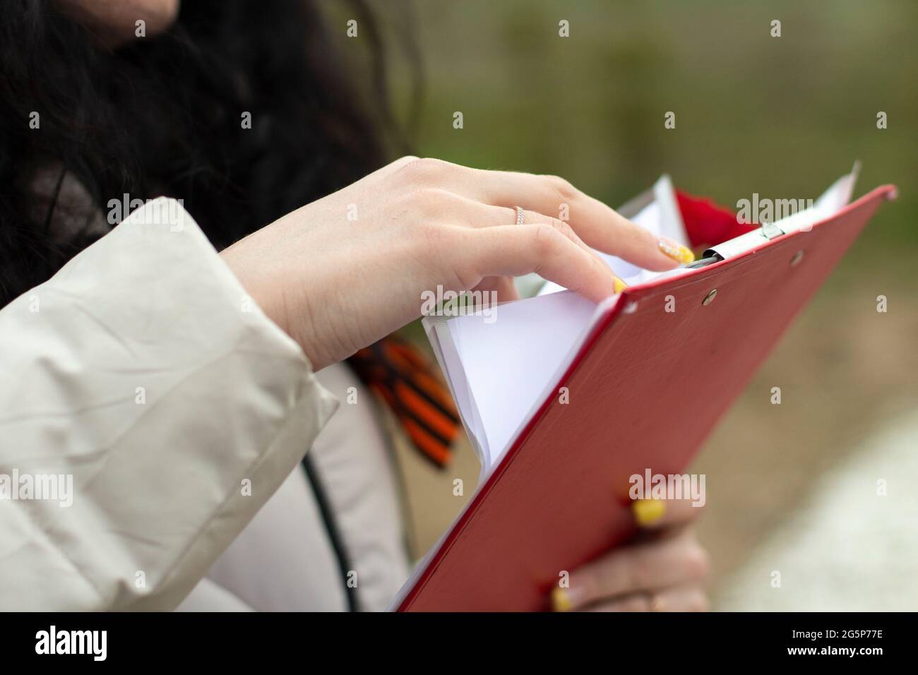 Secretary blouse hi-res stock photography and images - Alamy