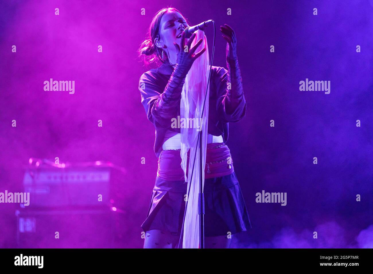 Oslo, Norway. 28th June, 2021. The Norwegian singer and songwriter Iris ...