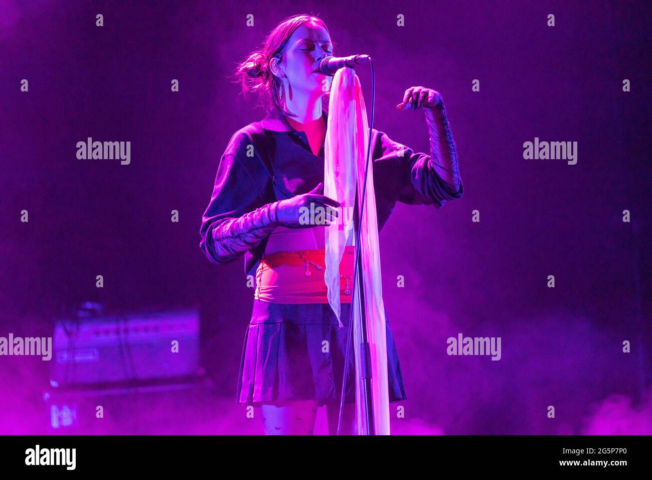Oslo, Norway. 28th June, 2021. The Norwegian singer and songwriter Iris ...