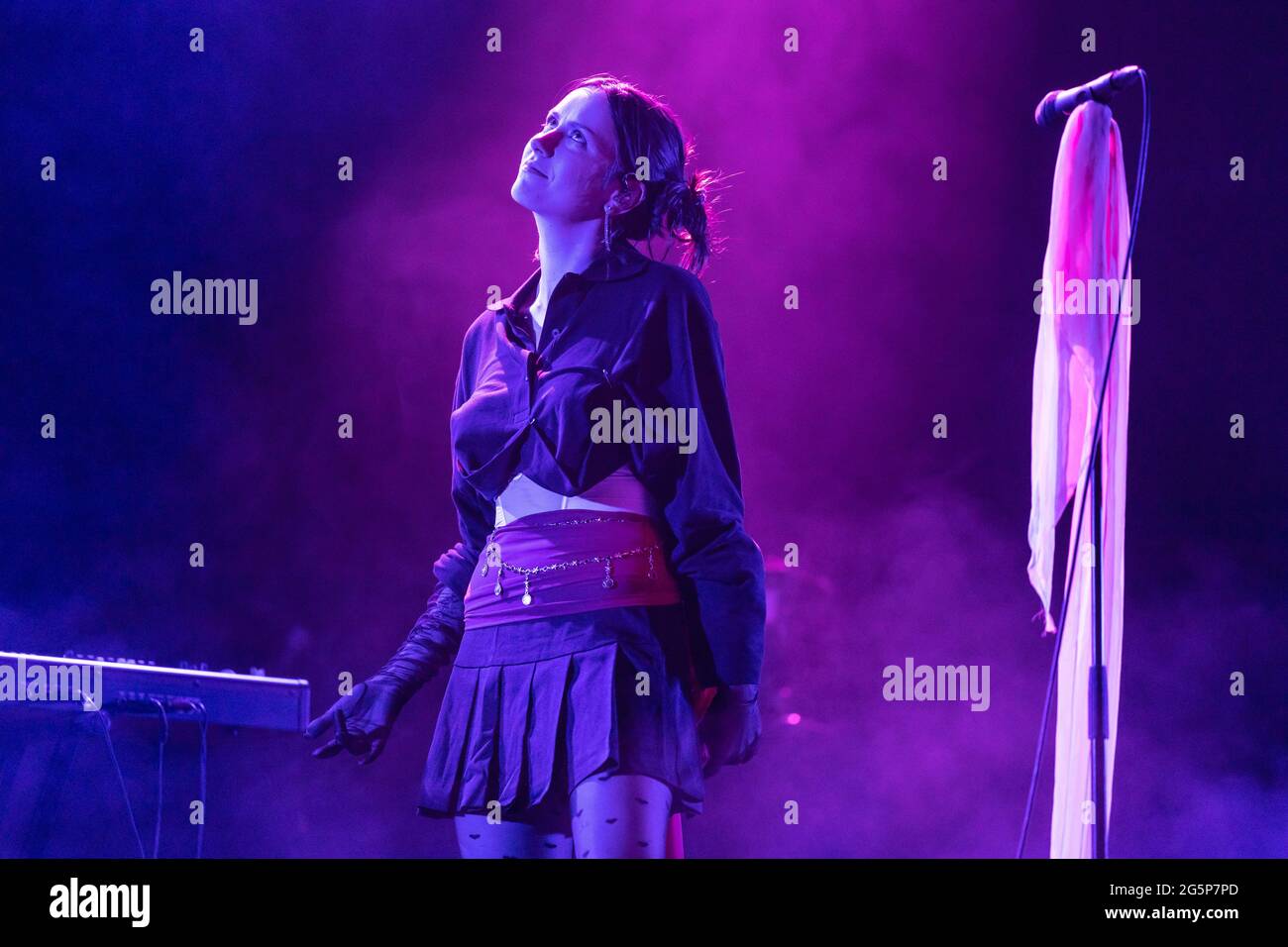 Oslo, Norway. 28th June, 2021. The Norwegian singer and songwriter Iris ...