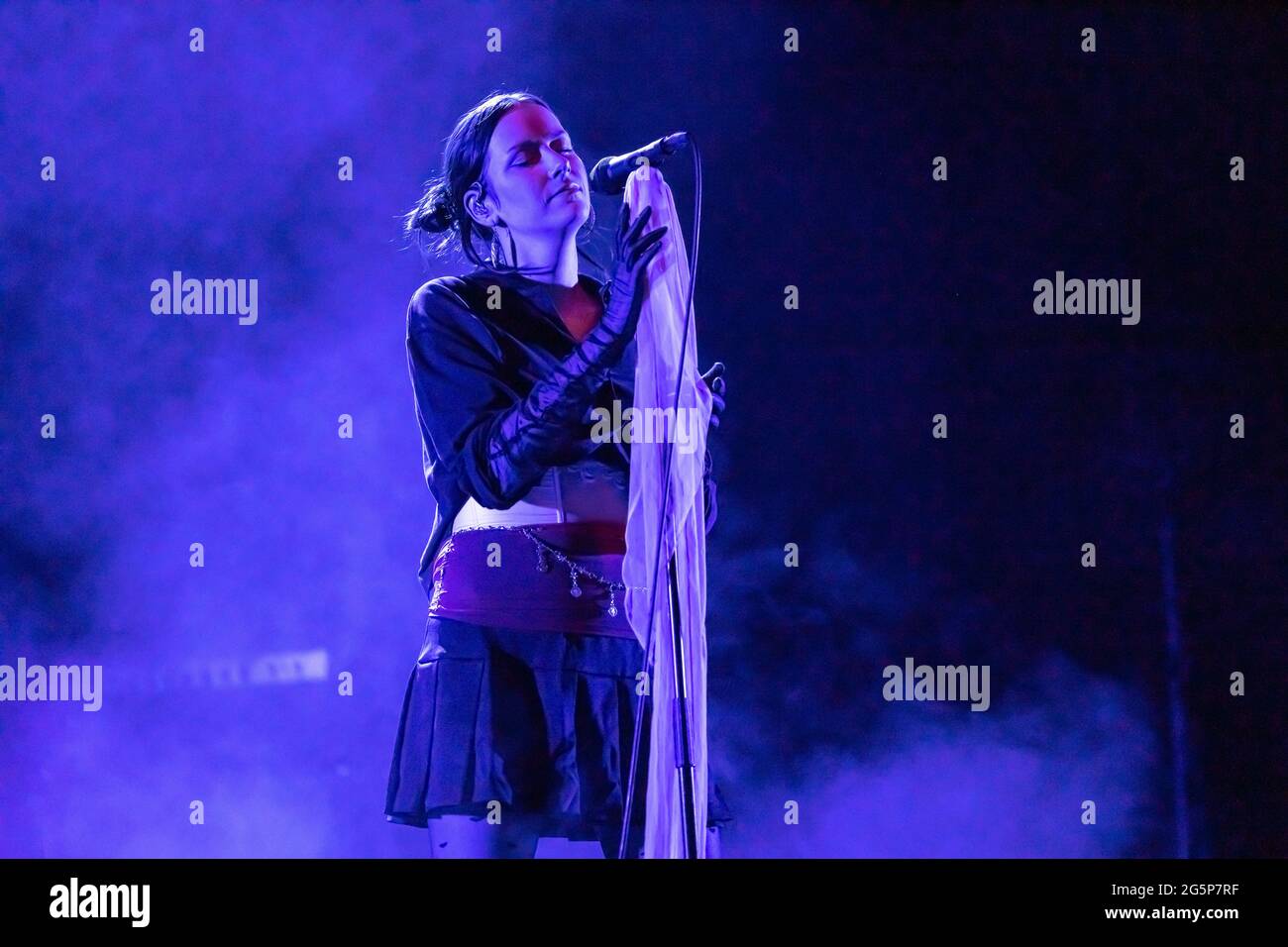 Oslo, Norway. 28th June, 2021. The Norwegian singer and songwriter Iris ...