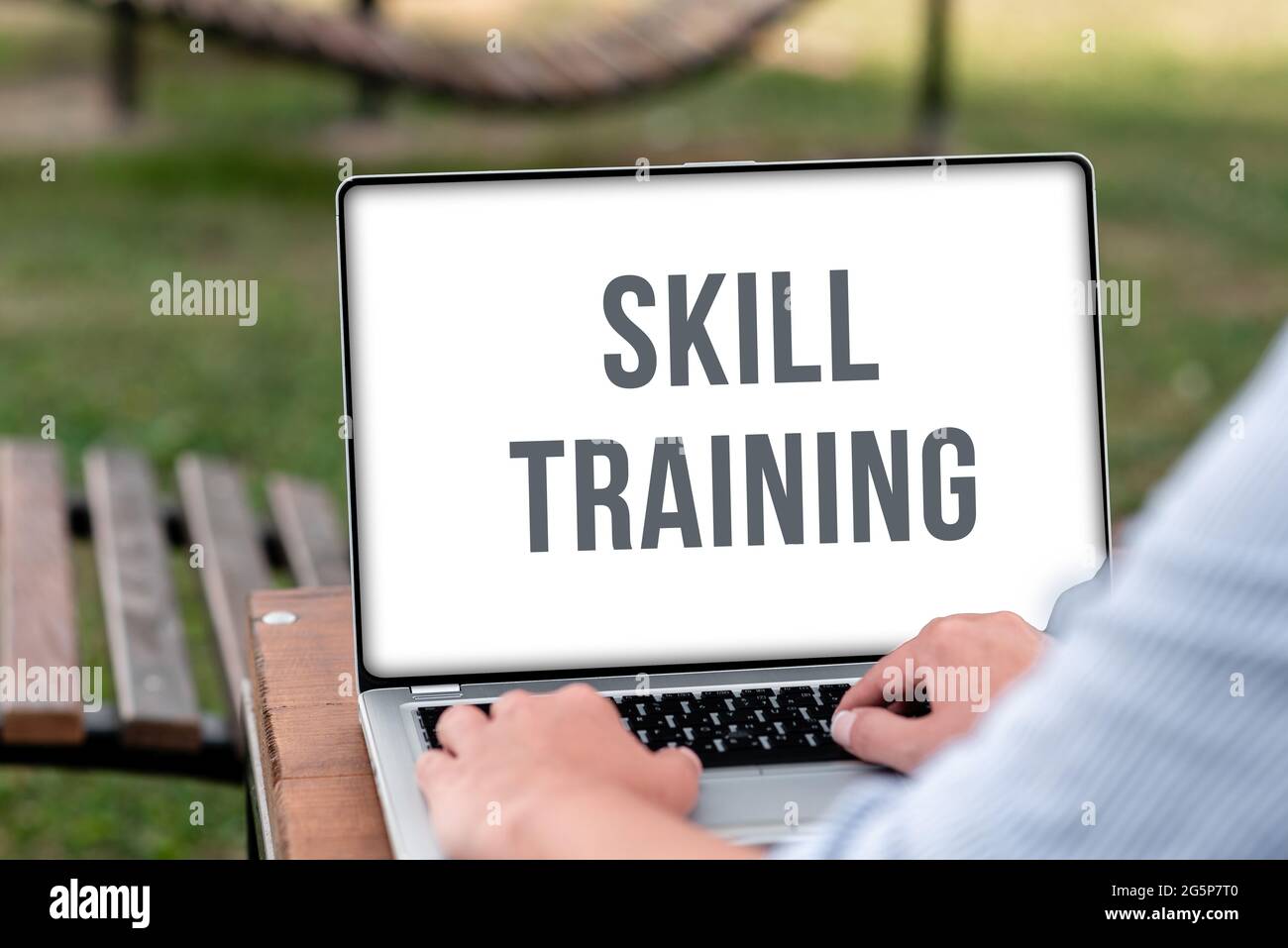 Handwriting text Skill Training. Business overview designed to gain and ...