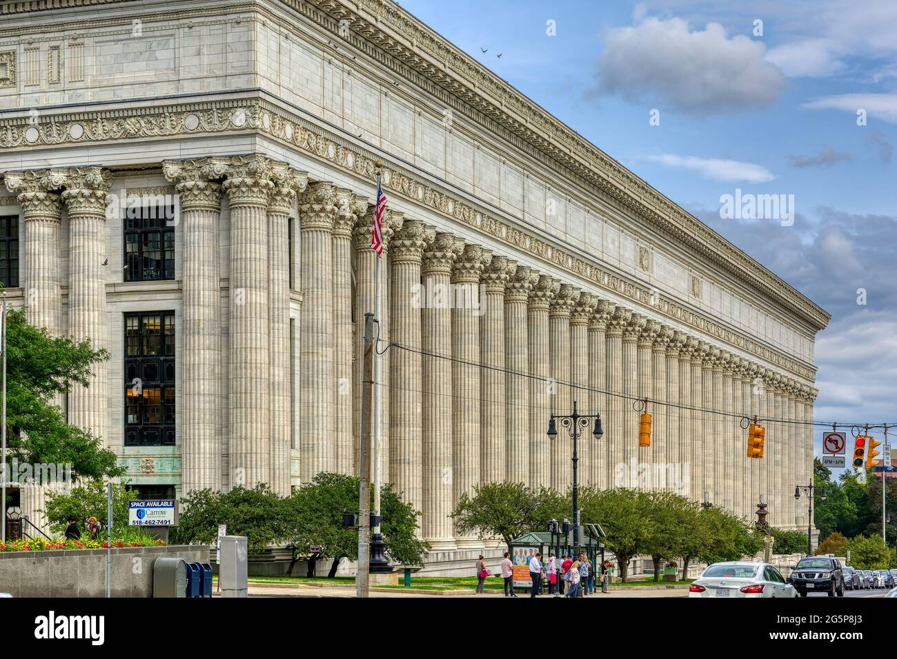 New York State Education Building, Washington Avenue between Hawk and ...