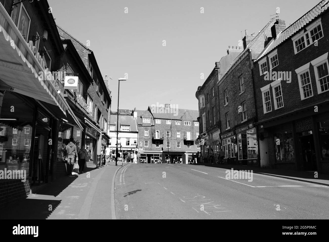 Whitby abbey tourism Black and White Stock Photos & Images - Alamy