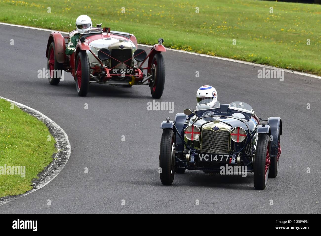 Ian Standing, Riley Brooklands, Nigel Dowding, Riley Brooklands, VSCC ...