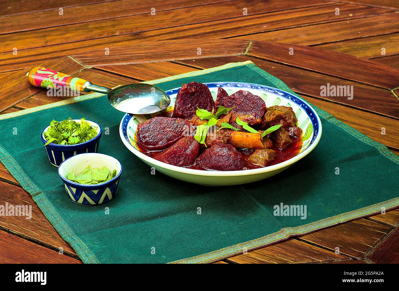 Delicious Indo-Pak food made with me Stock Photo - Alamy