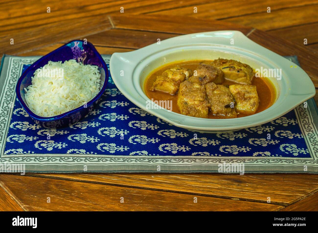 Delicious Indo-Pak food made with fish Stock Photo - Alamy