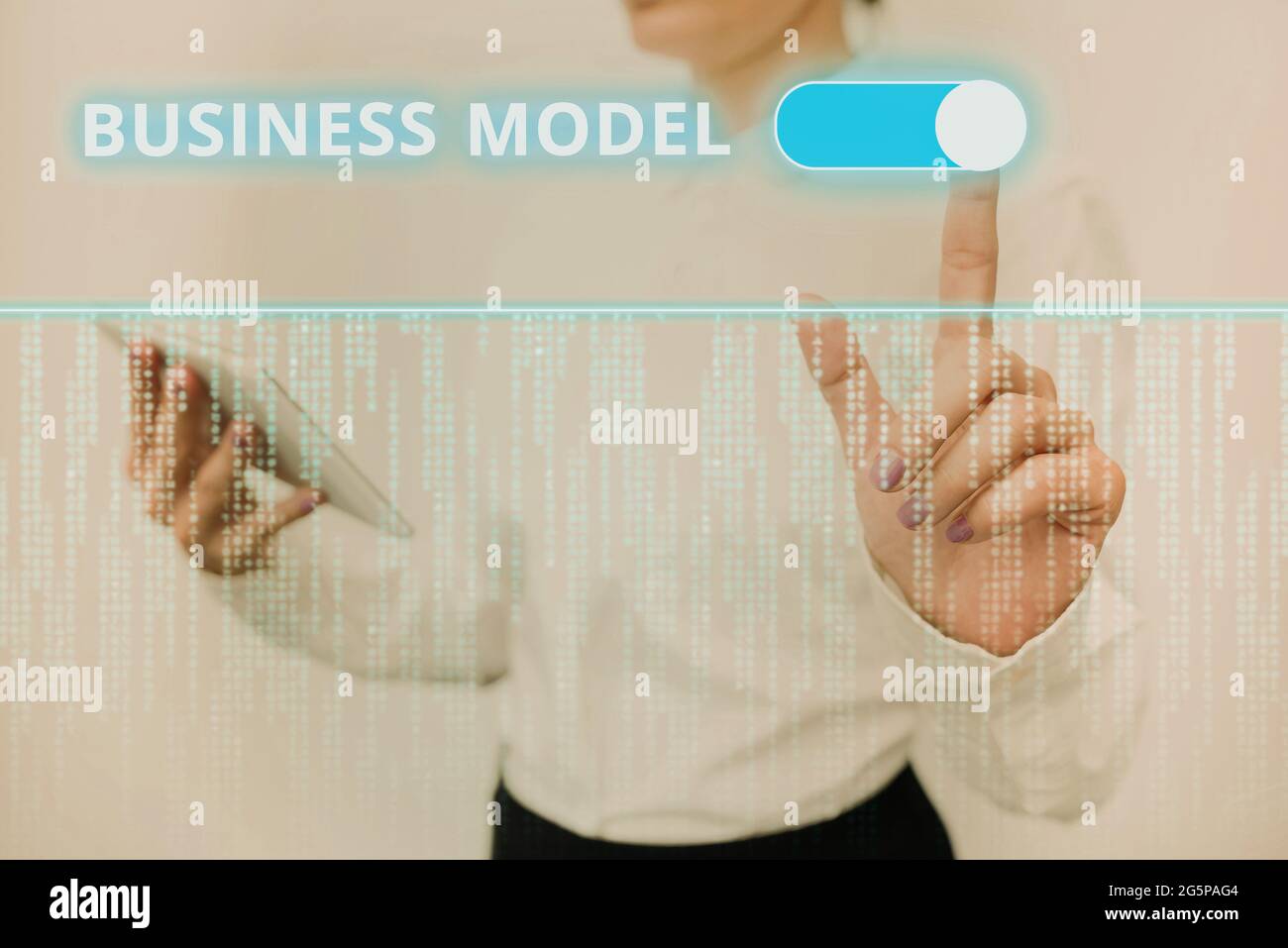 Writing displaying text Business Model. Word Written on model showing ...