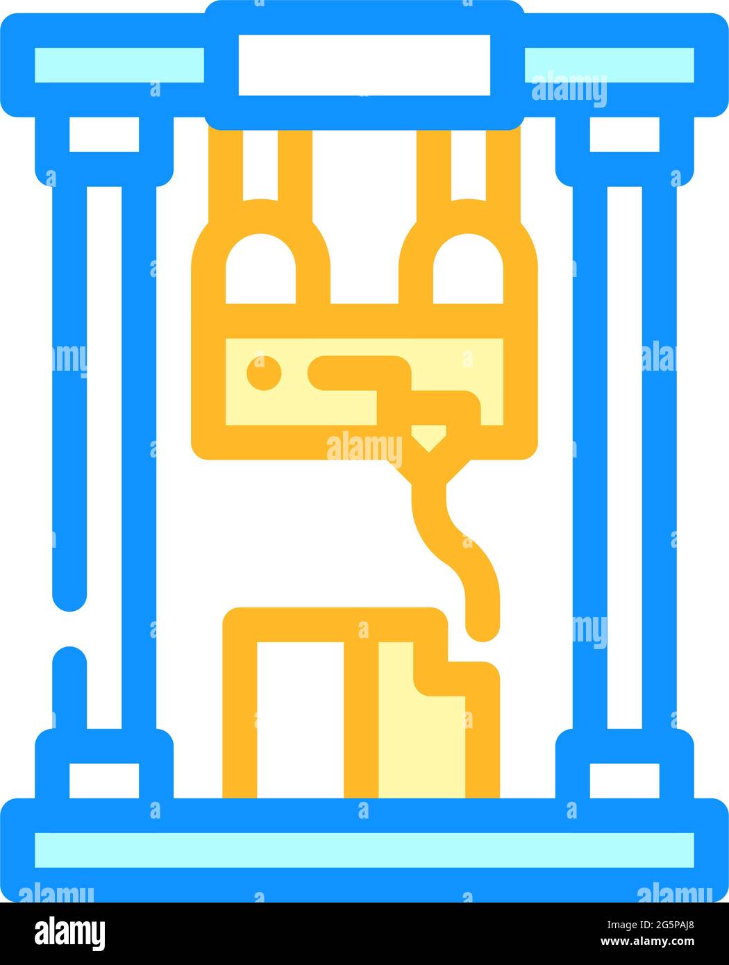 first sample production color icon vector illustration Stock Vector ...