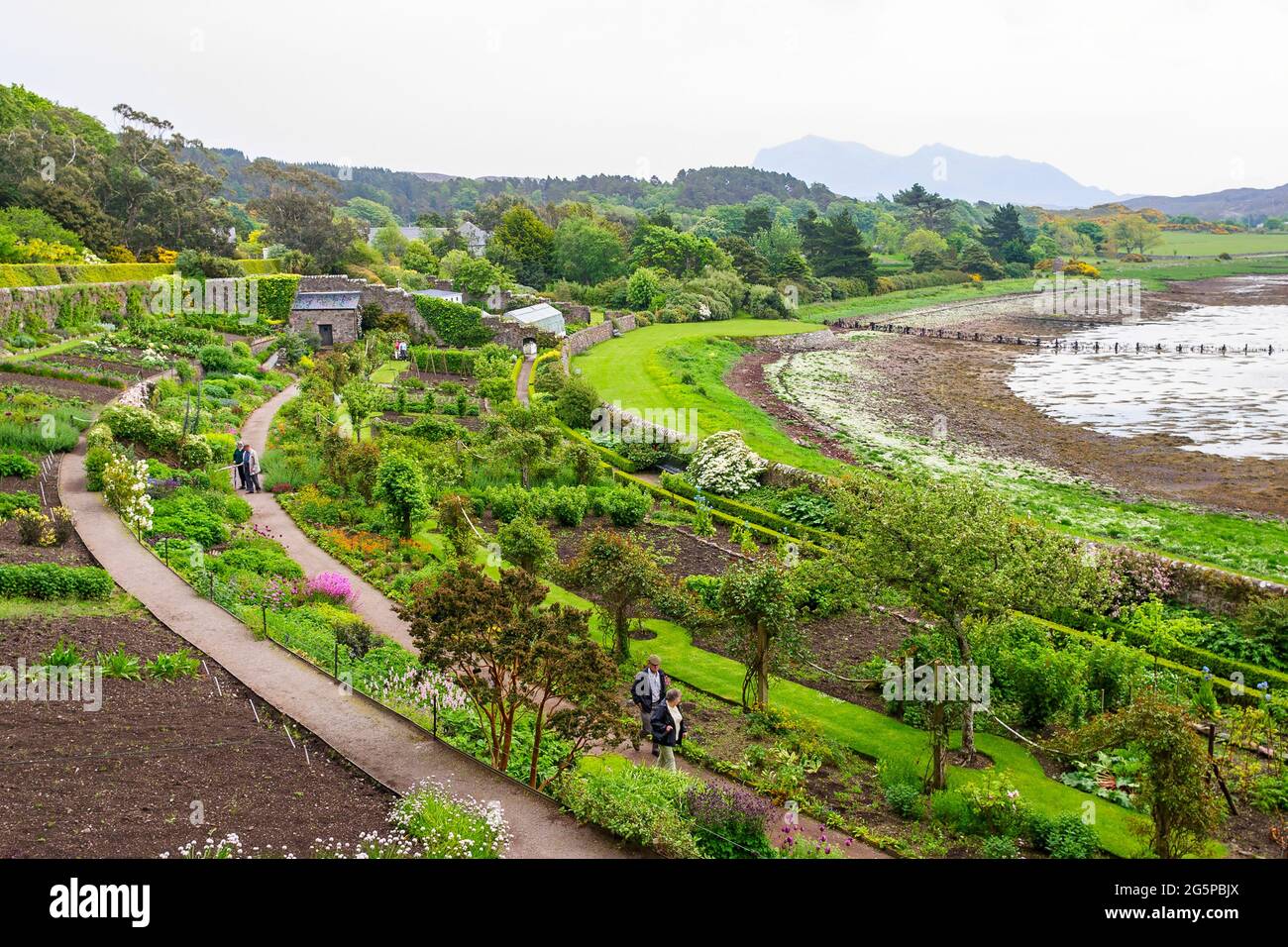 Inverewe garden a botanical garden in Scotland Stock Photo - Alamy