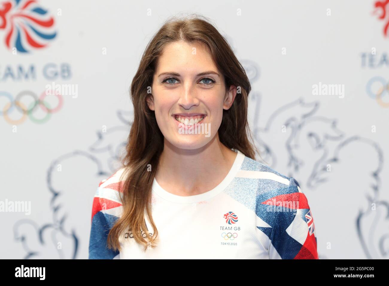 Jessica Turner during the Athletics kitting out session for the Tokyo ...