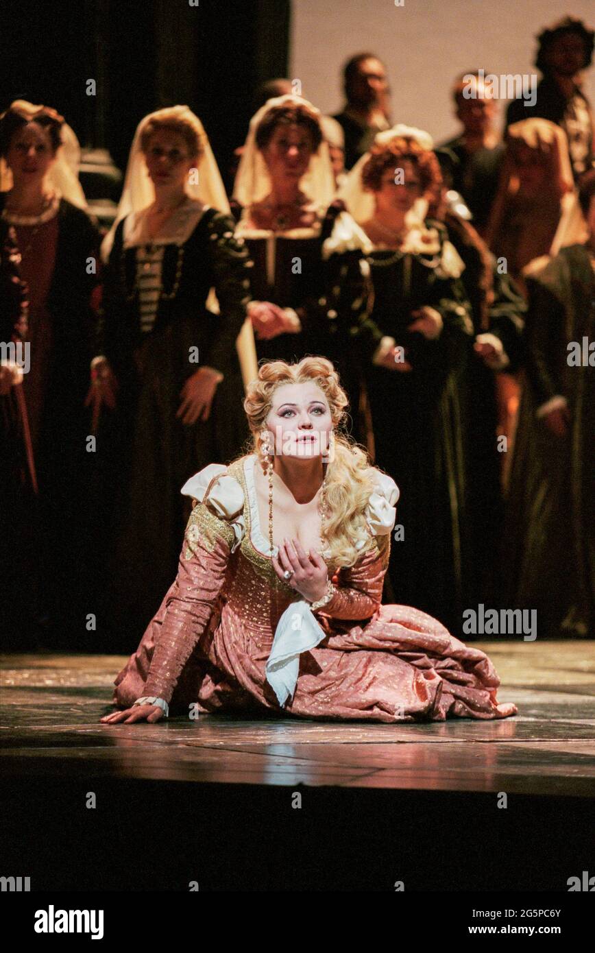 Elena Prokina (Desdemona) in OTELLO by Verdi at the The Royal Opera ...