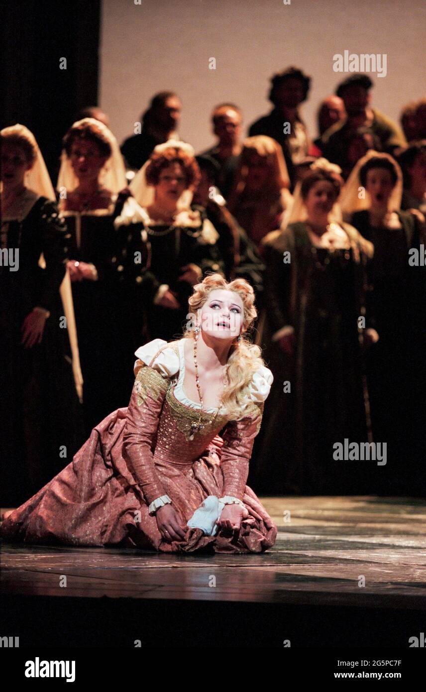Elena Prokina (Desdemona) in OTELLO by Verdi at the The Royal Opera ...