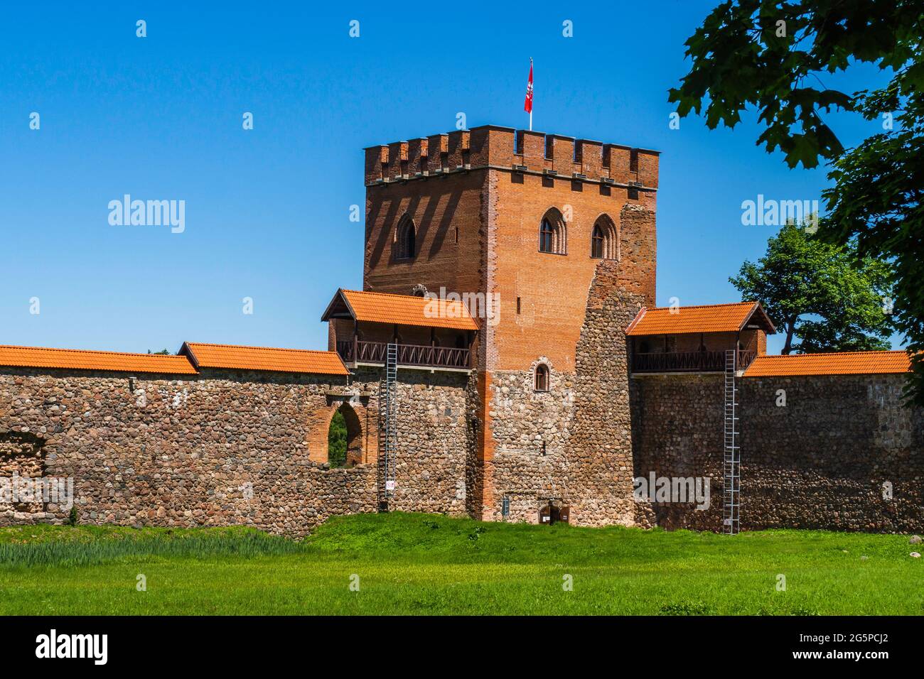 Castle of Medininkai, a Medieval Castle in Vilnius District, Lithuania ...