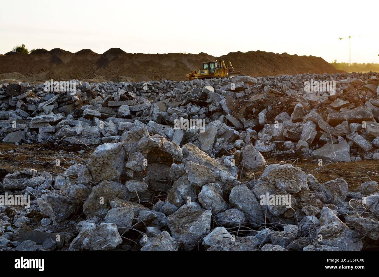 Recycling reuse crushed concrete hi-res stock photography and images ...
