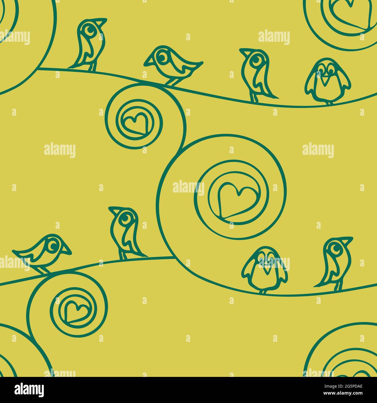Robin day wallpaper Stock Vector Images - Alamy
