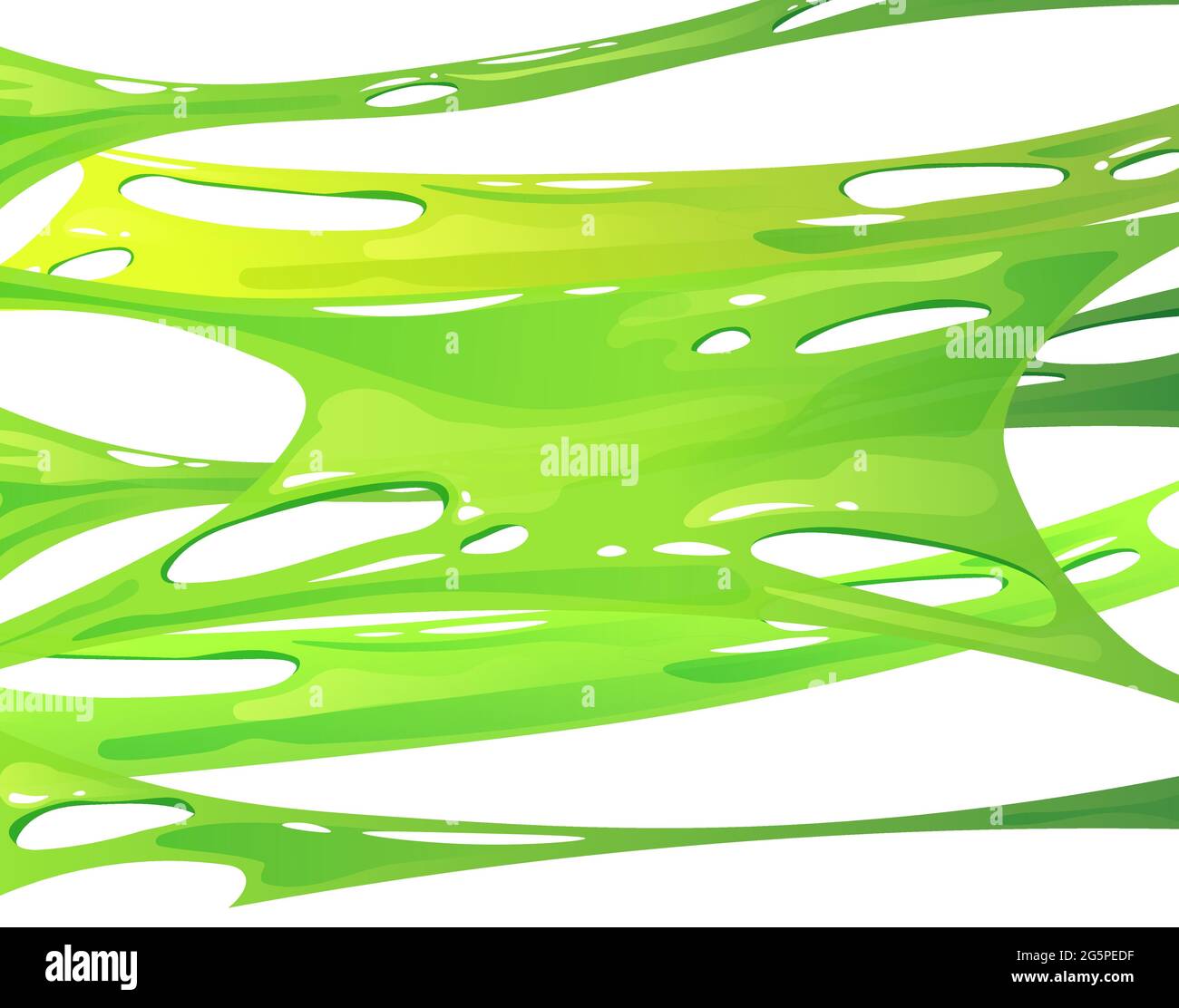 Slime sticky green banner Stock Vector Images - Alamy