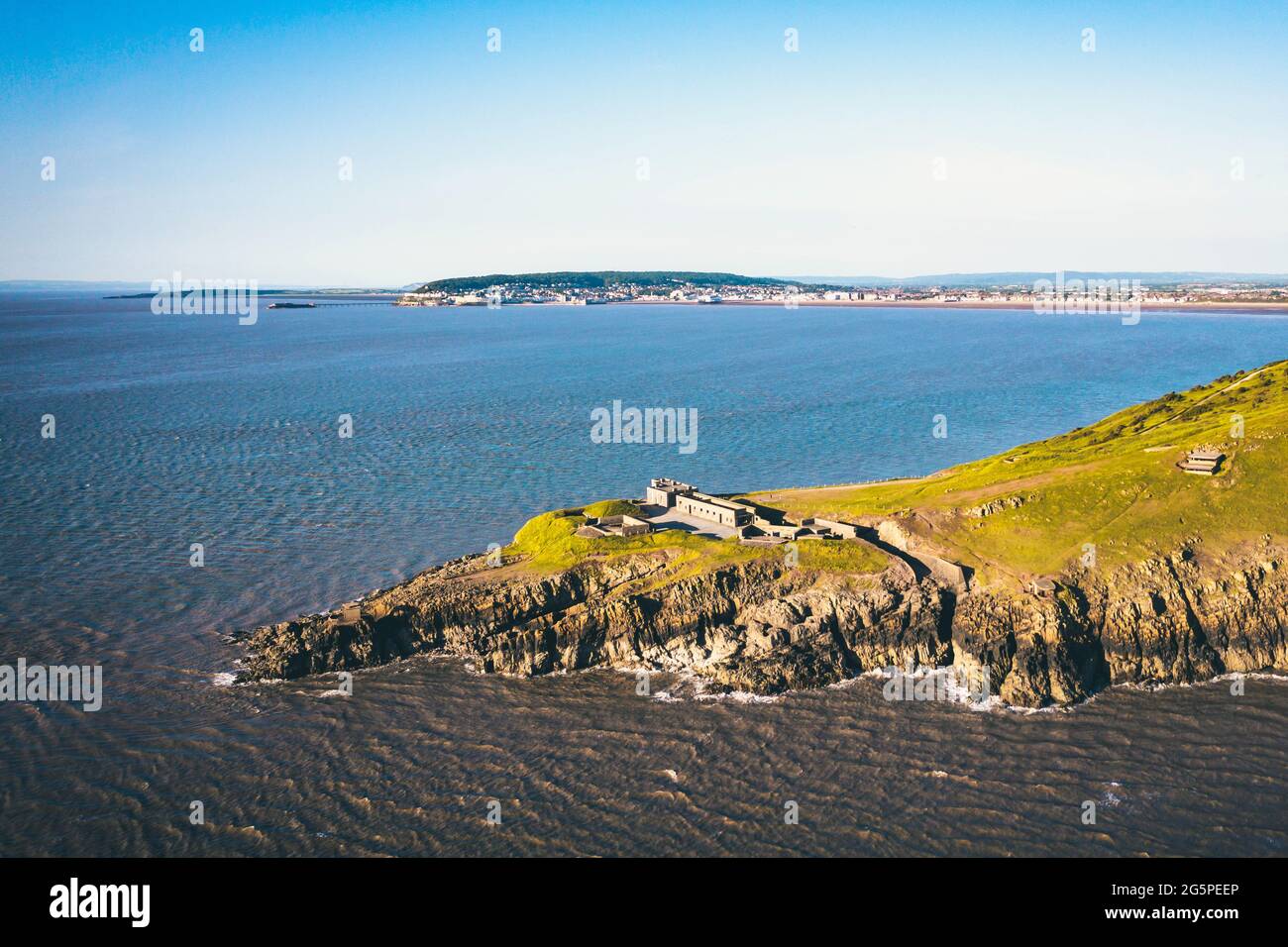Brean Down Somerset UK Stock Photo - Alamy