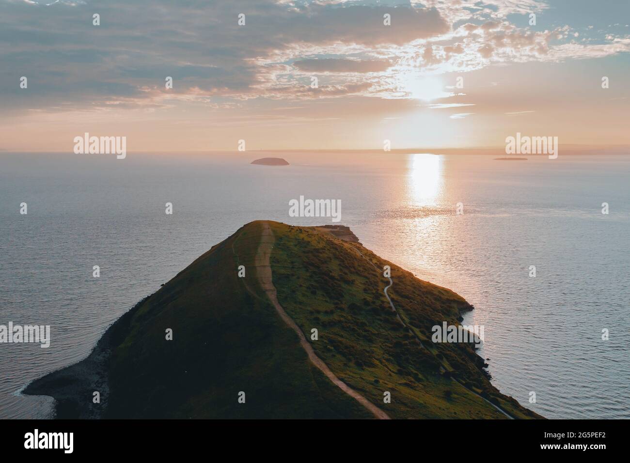 Brean Down Somerset UK Stock Photo - Alamy