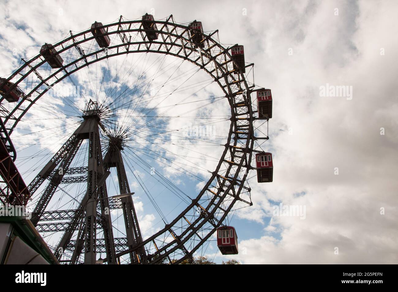 Vienna Riesenrad Prater Stock Photo - Alamy