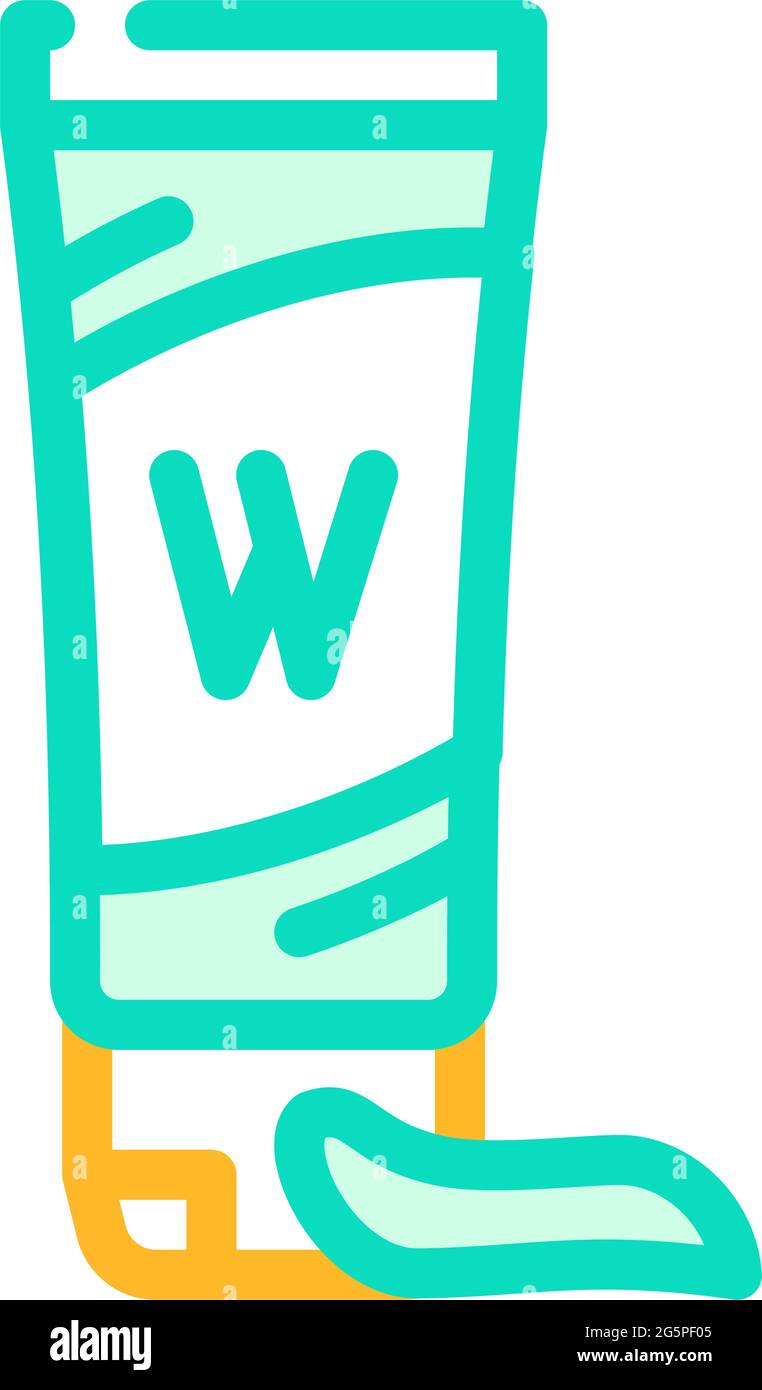 tube wasabi color icon vector illustration Stock Vector Image & Art - Alamy