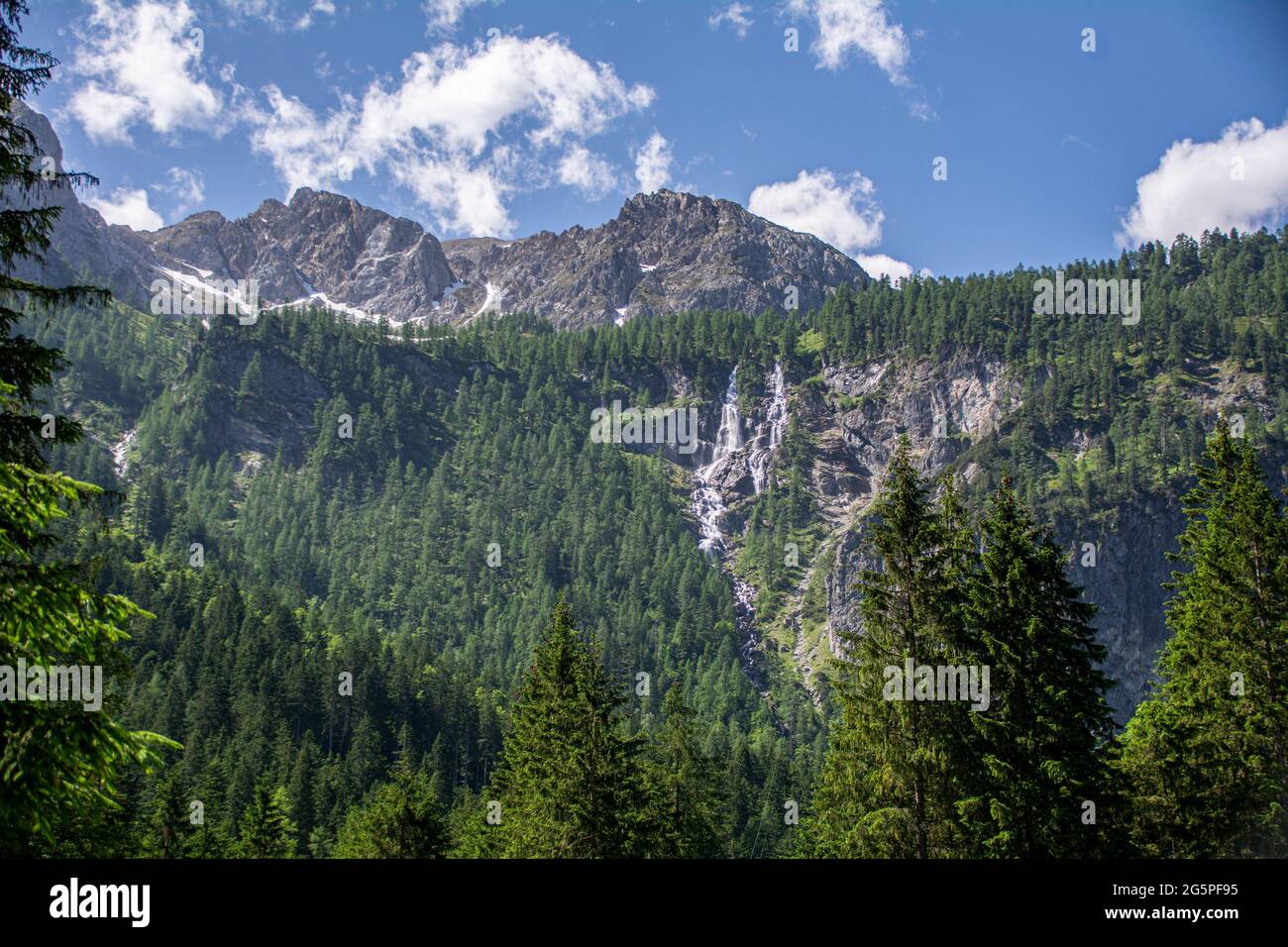 Alpine Mountain Landscape in Salzburg, Austria Stock Photo - Alamy