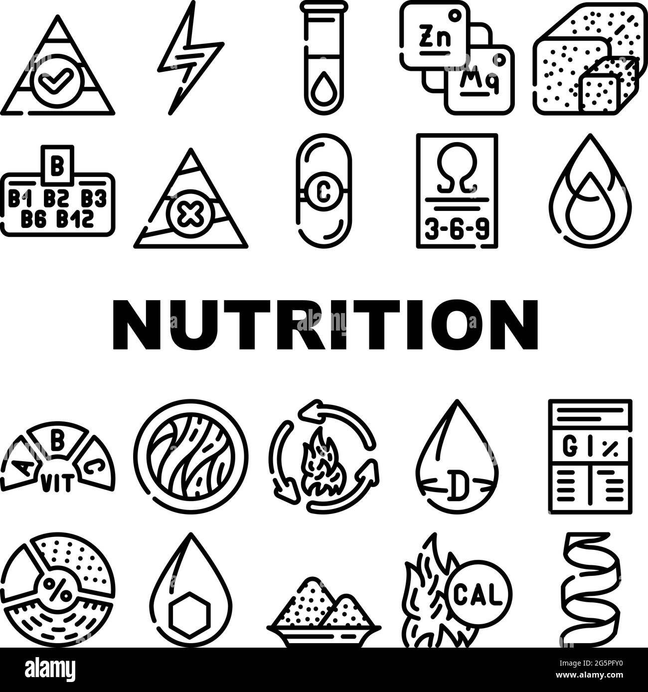Nutrition Black And White