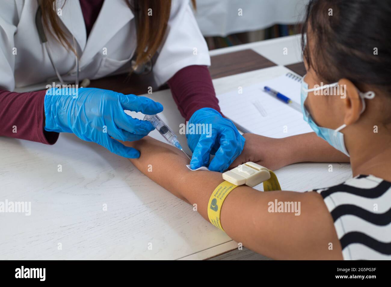 KUALA LUMPUR, MALAYSIA - Jun 13, 2021: A doctor wearing protective ...