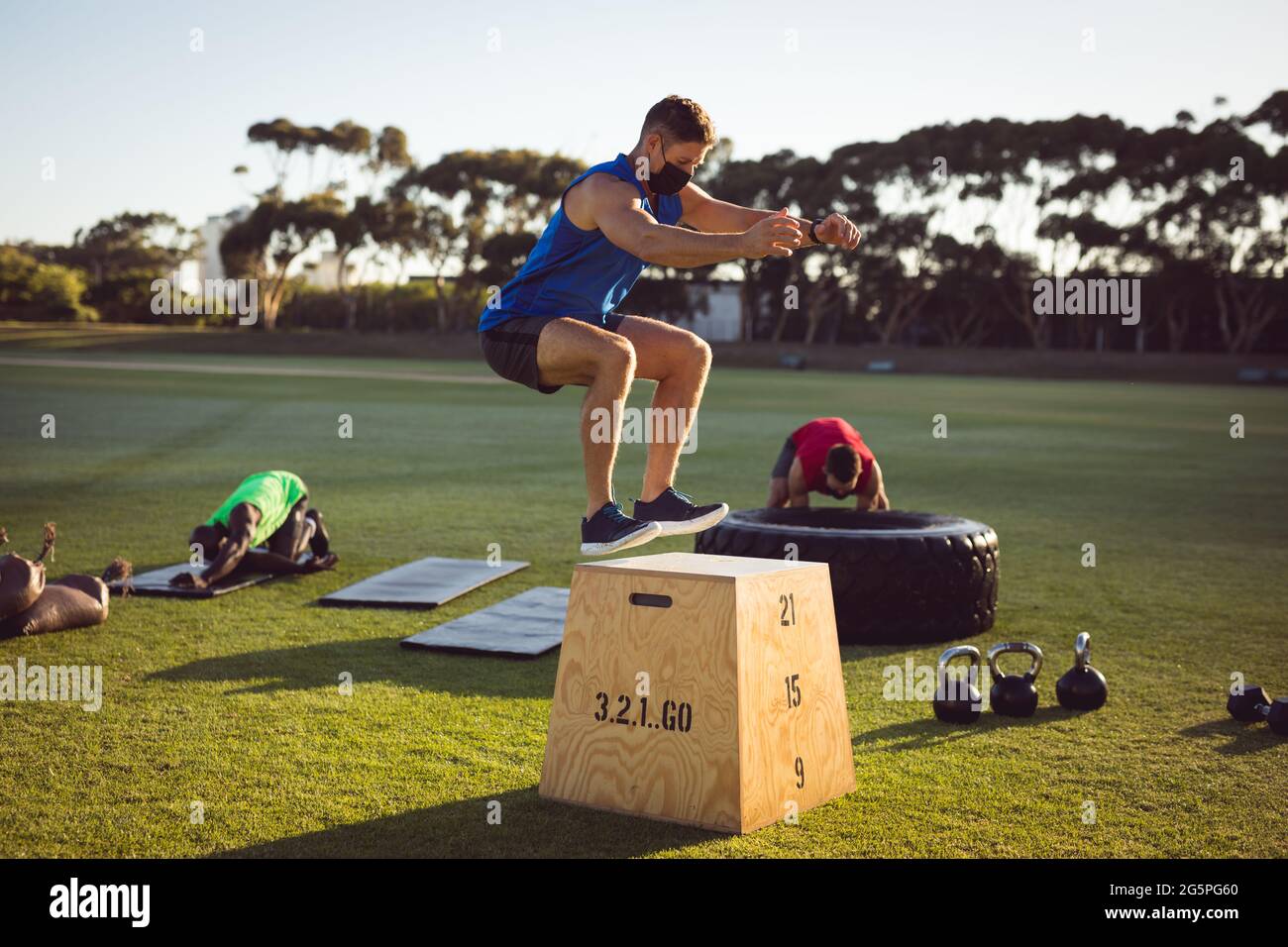 Jumping box hi-res stock photography and images - Alamy