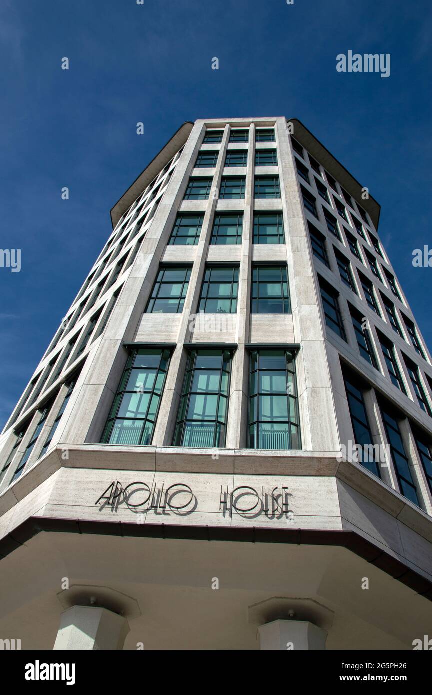 The Apollo House Building At Amsterdam The Netherlands Stock Photo - Alamy