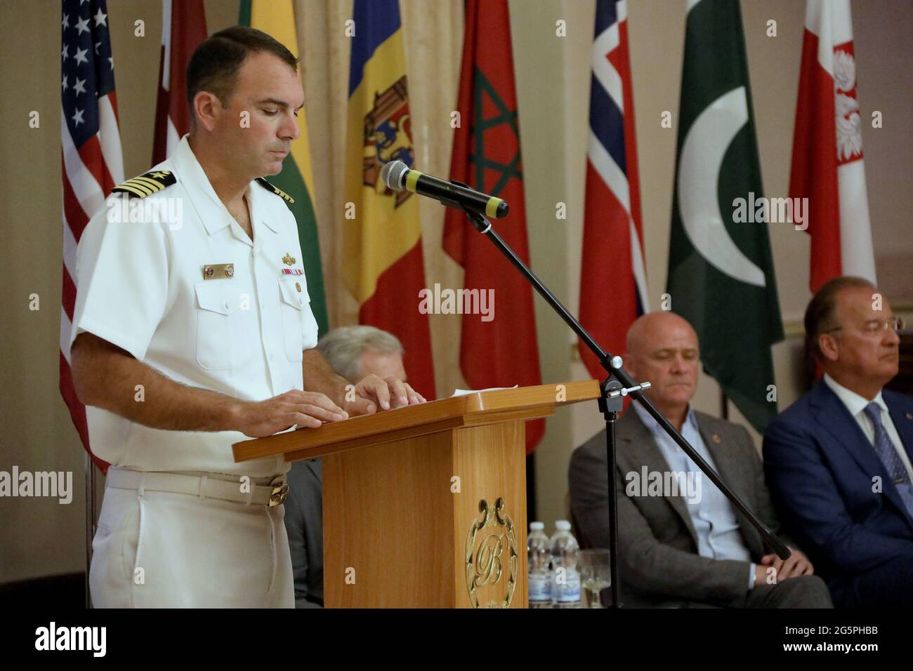 Commander of destroyer squadron hi-res stock photography and images - Alamy