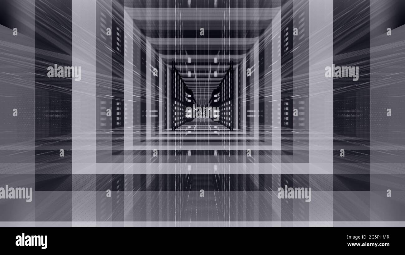 Futuristic 3D illustration background wallpaper Stock Photo - Alamy