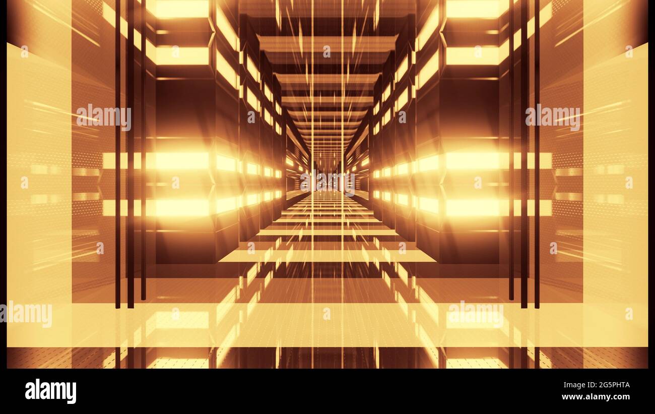 Futuristic 3D illustration background wallpaper Stock Photo - Alamy