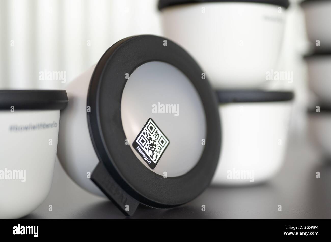 Cologne, Germany. 29th June, 2021. Reusable containers from the ...