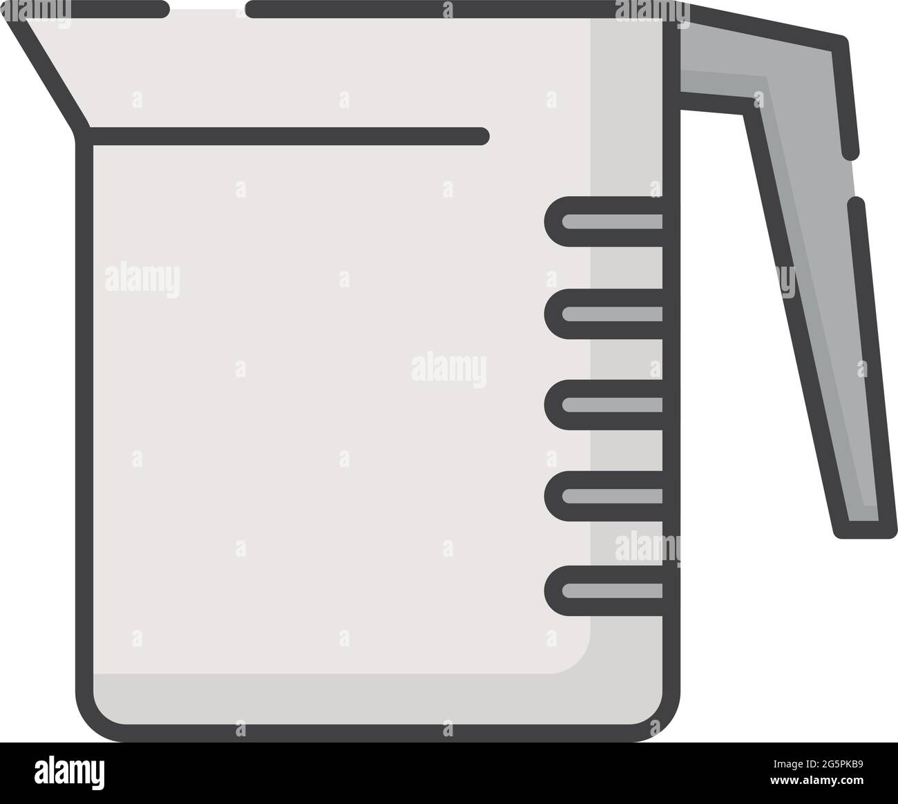 kitchen measuring jar Stock Vector Image & Art - Alamy