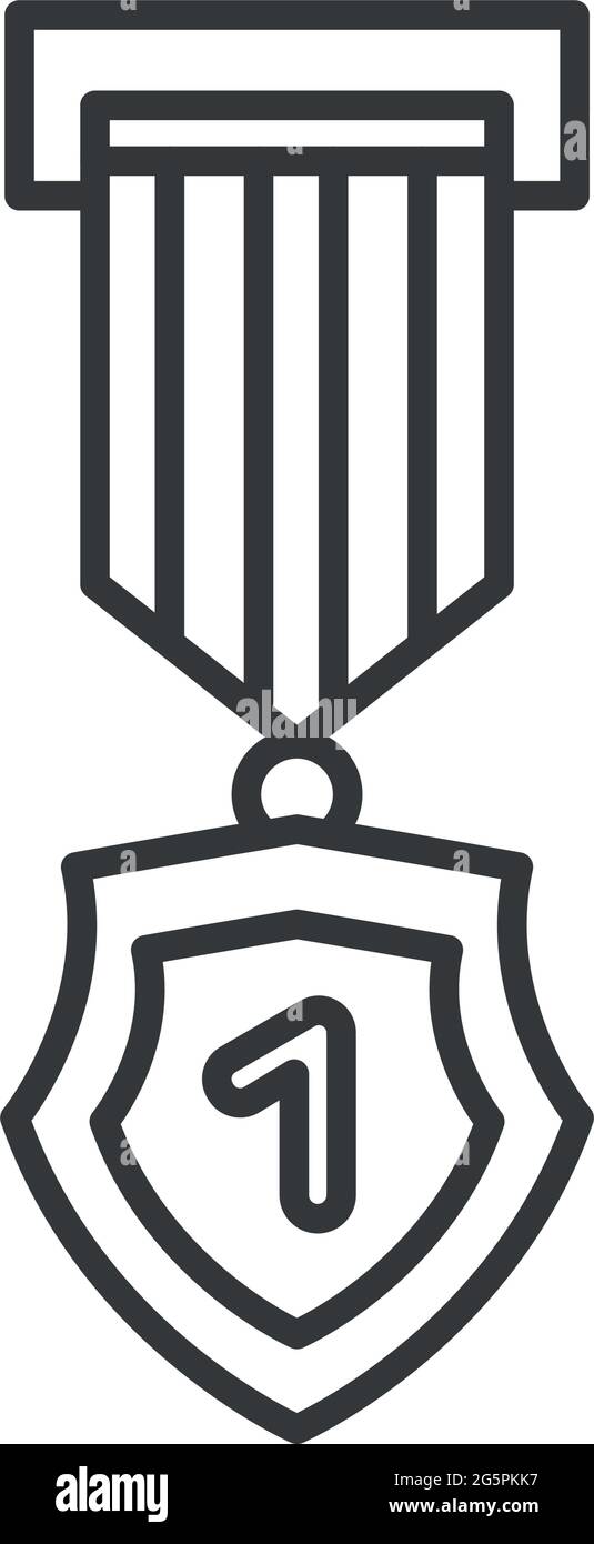 Winner shield medal Stock Vector Image & Art - Alamy