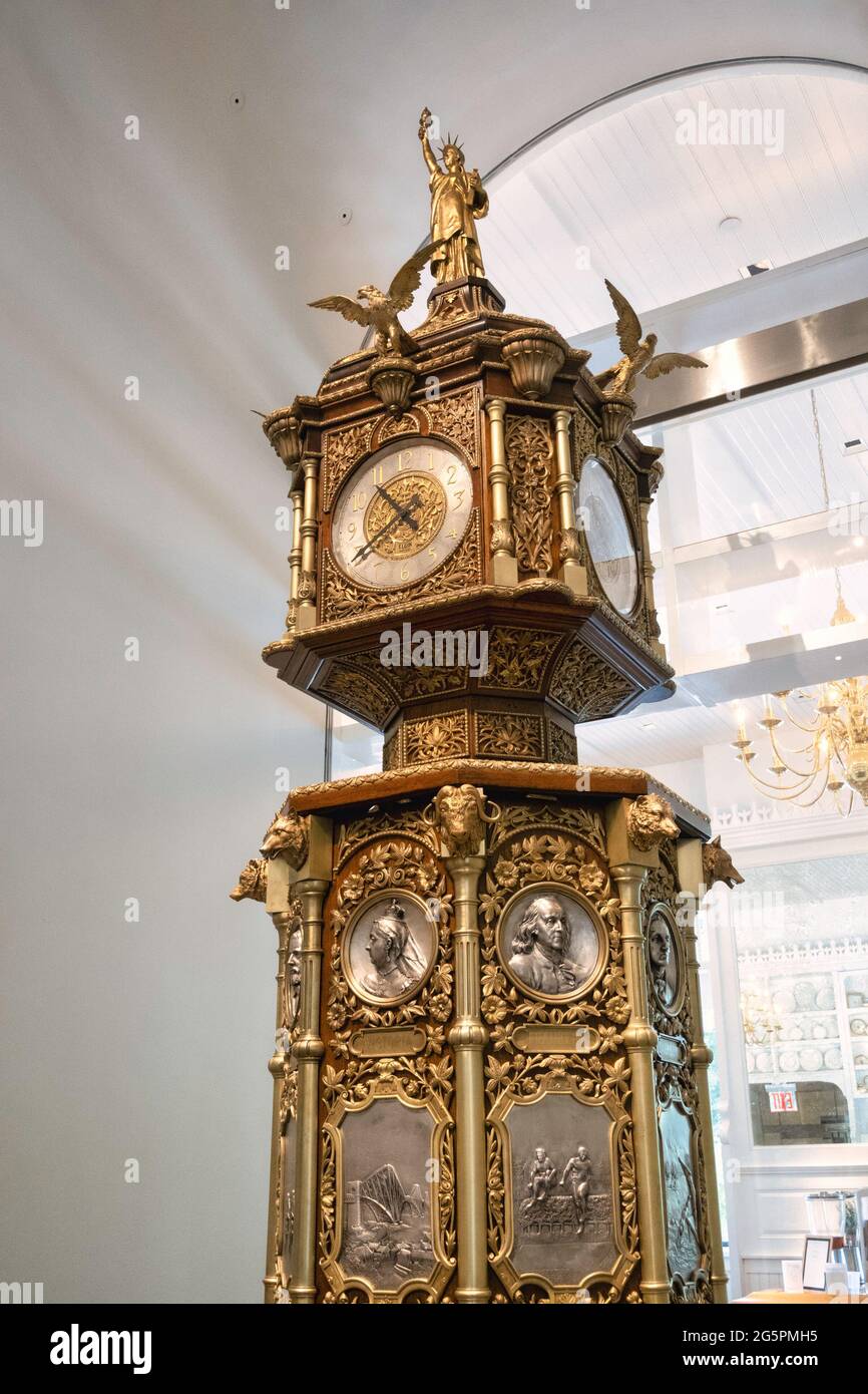 Waldorf Astoria Lobby Clock on display at The New York Historical ...