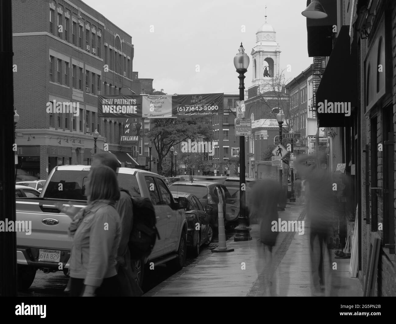 Long exposure image taken in Hanover Street, Boston Stock Photo - Alamy Long exposure image taken in Hanover Street, Boston Stock Photo - Alamy