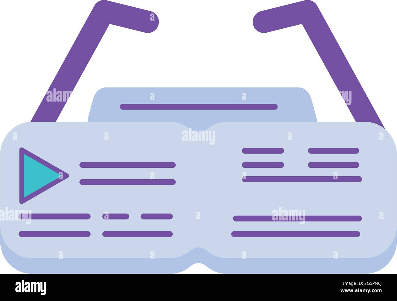 smart glasses icon Stock Vector Image & Art - Alamy